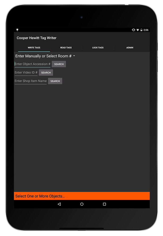 Label Writer: Connecting NFC tags to collection objects | Cooper Hewitt ...
